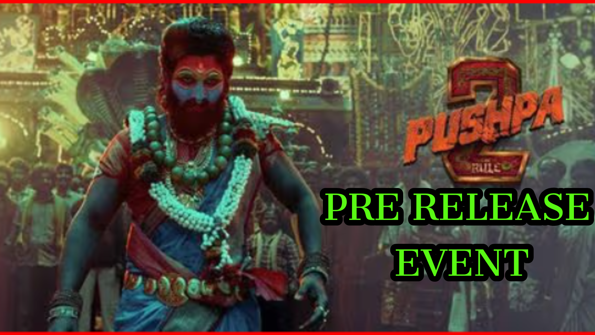 Pushpa 2 The Rule Pre Release Event | Live From Chennai